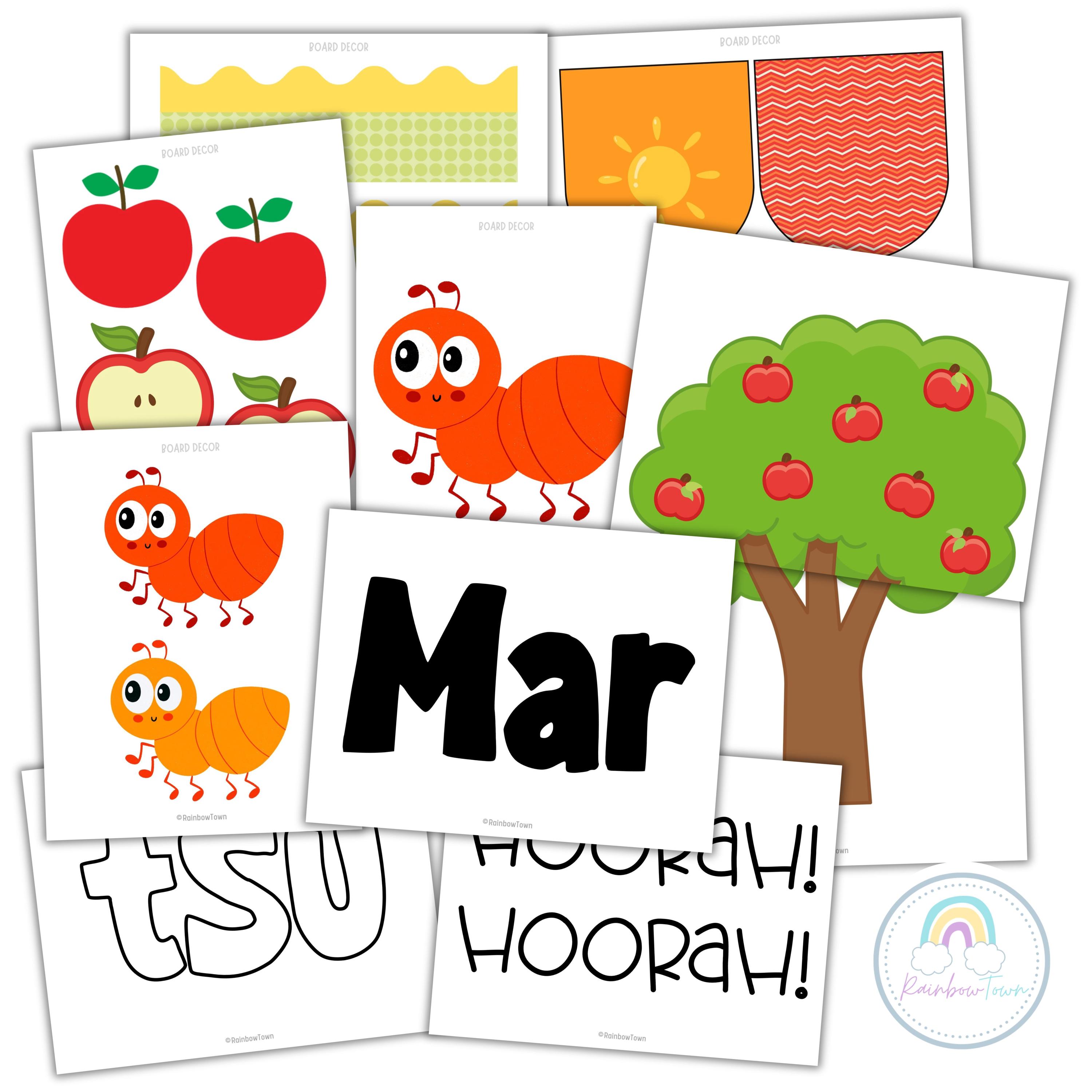 Back to School Bulletin Board Kit Ant Classroom Decor Editable - Etsy