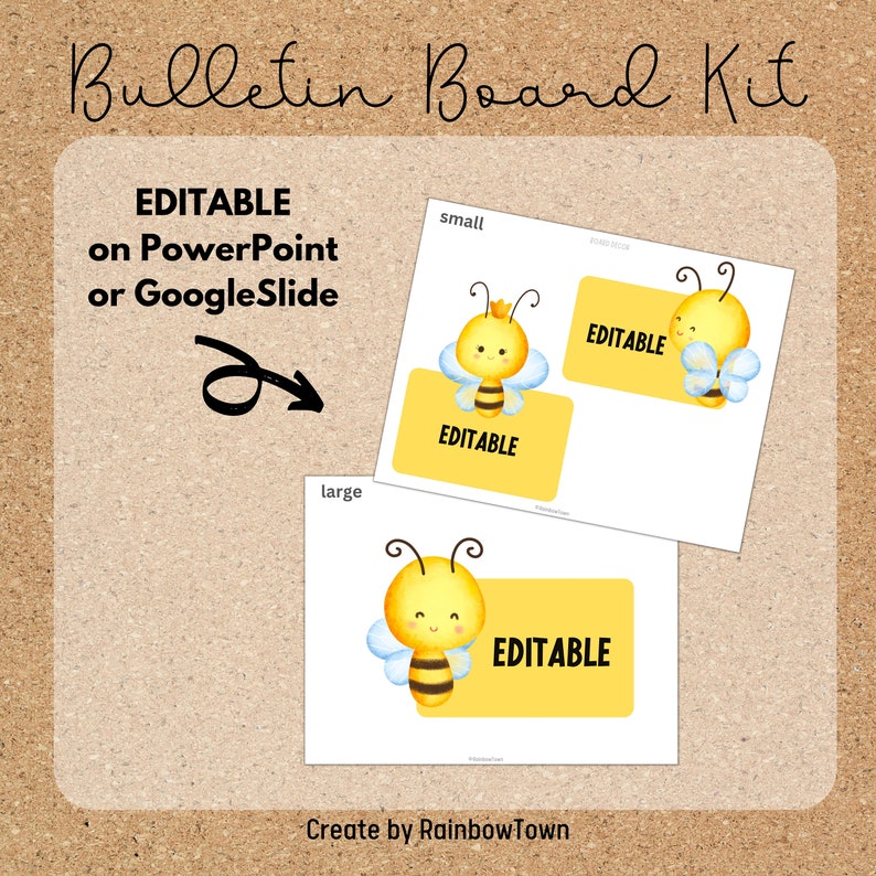 Bee Healthy Habits Bulletin Board Kit: Spring Classroom Decor Printable ...