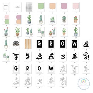 Stay Sharp Back to School Bulletin Board Cactus Modern Classroom ...