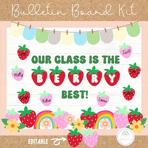 Berry Best Year End of the Year Bulletin Board Summer Bulletin Board ...