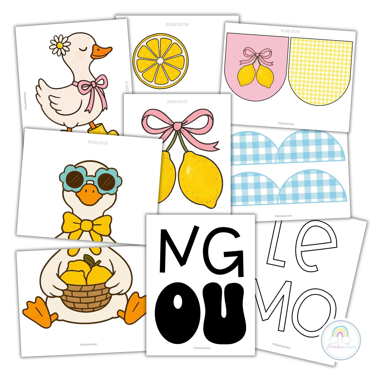Back to School Bulletin Board Kit End of Summer Classroom Decor ...