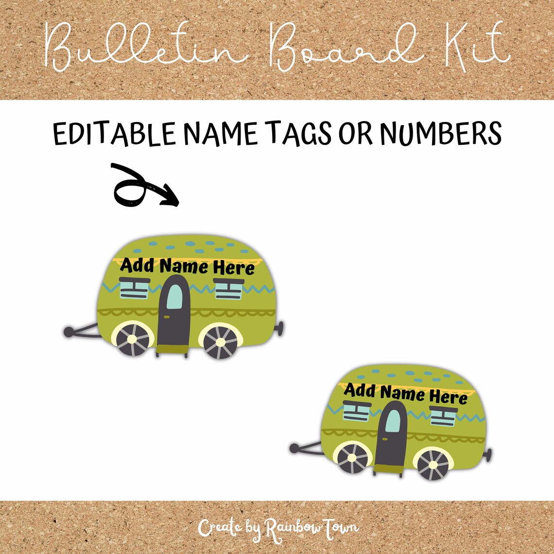 Adventure Awaits Bulletin Board Back to School Camping Theme - Etsy