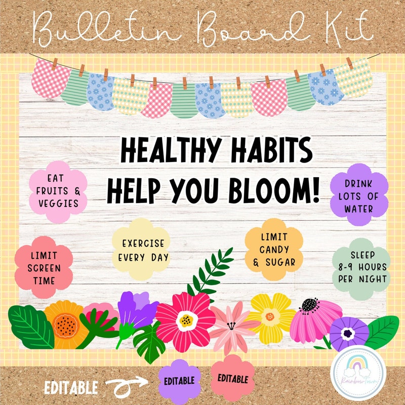 Fitness Bulletin Board Ideas - Etsy