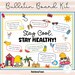 Summer Healthy Habits Bulletin Board: Surfboard Theme (printable PDF ...