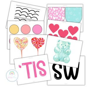 Valentine's Day Bulletin Board Kit Sweet Candy Theme Christian ...