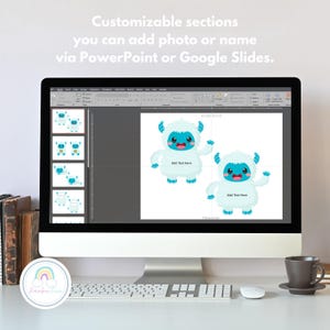 Winter Bulletin Board New Year Bulletin Board Yeti Classroom Decor ...