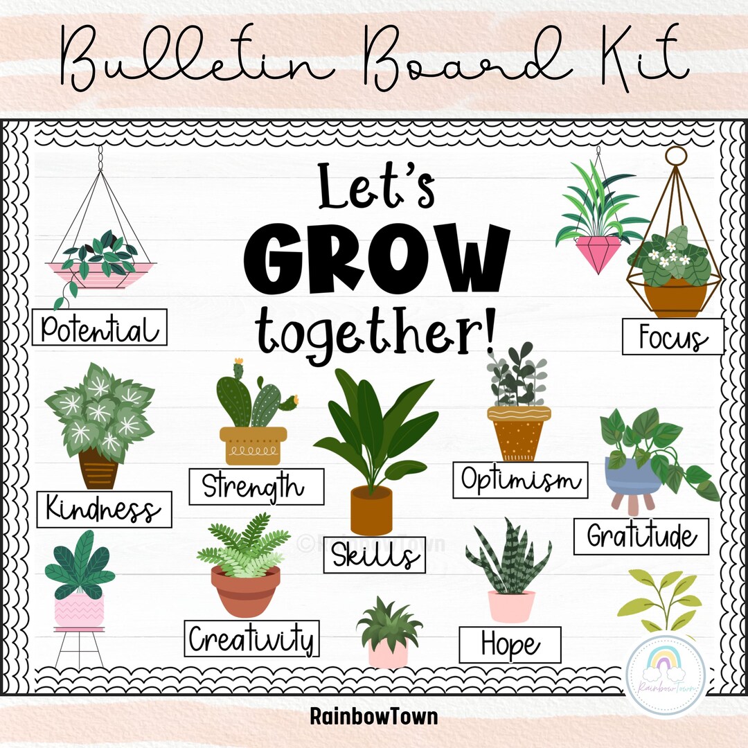 Back to School Bulletin Board Welcome Back Classroom Decor Printable - Etsy