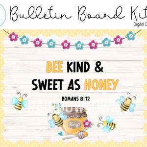 We BEE- Long to Jesus Spring Bulletin Board Kit Classroom Décor ...