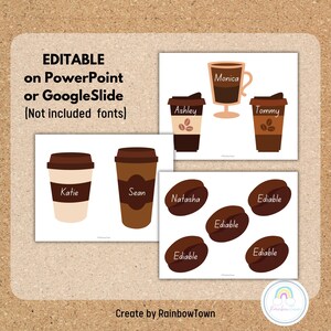 Back to School Coffee Latte Bulletin Board Classroom Decor Printable - Etsy