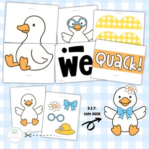 Back to School Bulletin Board Duck & Goose Classroom Decor Editable - Etsy