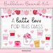 Valentine's Day Bulletin Board Kit Latte Love Classroom Door Decor ...