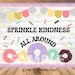 Donut Sprinkle Kindness Bulletin Board Kit Classroom Door Decor - Etsy