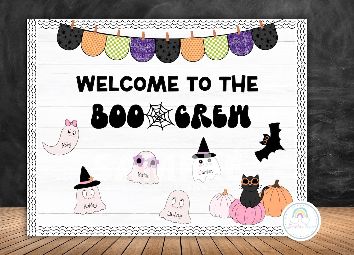 Halloween Bulletin Board Kit Read More Books Library Reading Corner ...