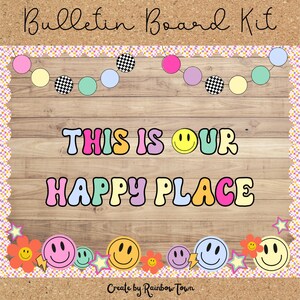 Back to School Bulletin Board 90s Retro Classroom Decor - Etsy