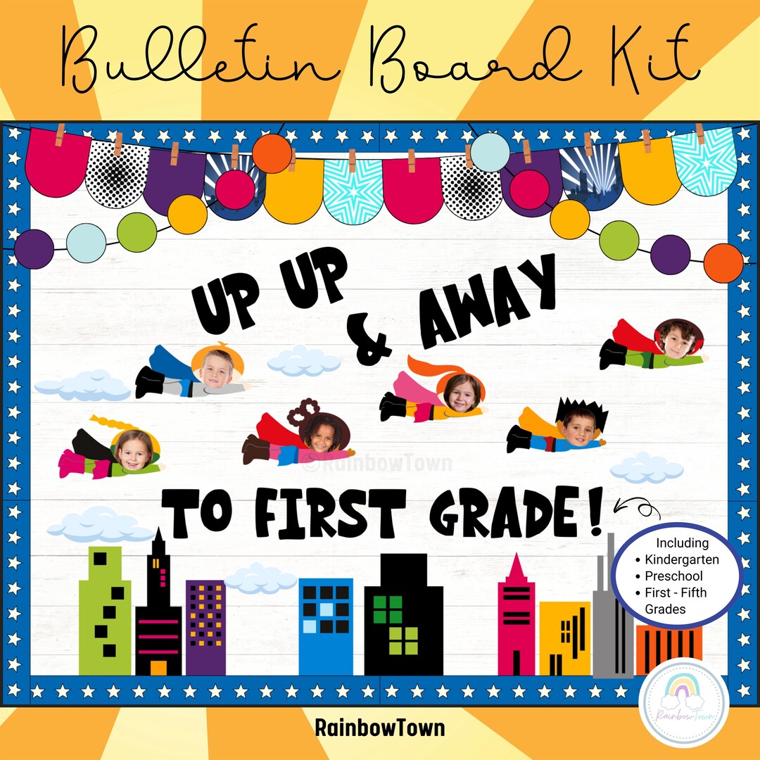 End of Year Bulletin Board Superhero Summer Classroom Decor Printable ...