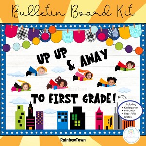 End of Year Bulletin Board Superhero Summer Classroom Decor Printable ...