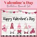 Gnomes Valentines Day Bulletin Board Set February Boards Classroom ...