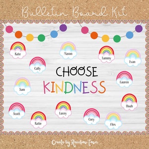 Back to School Bulletin Board Rainbow of Possibilities Bulletin Board ...