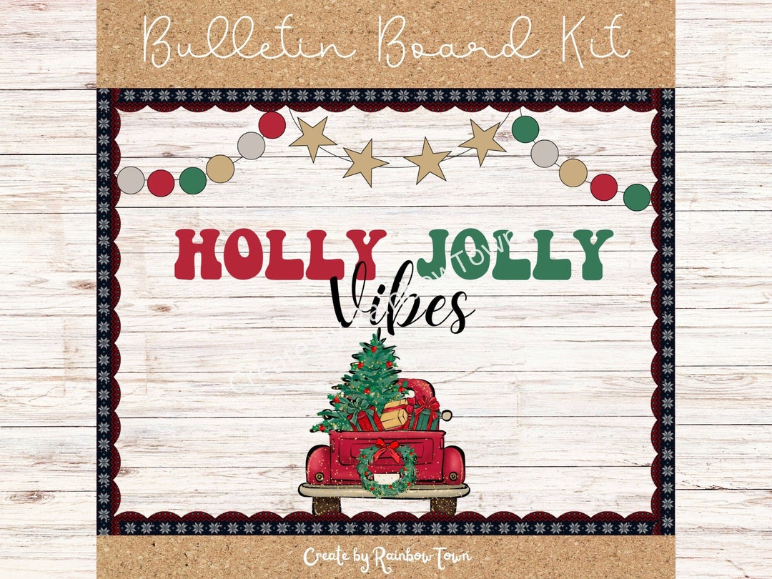 Christmas Truck Bulletin Board Classroom Decor Printable - Etsy
