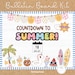Countdown to Summer Bulletin Board Kit: Groovy Classroom Decor ...