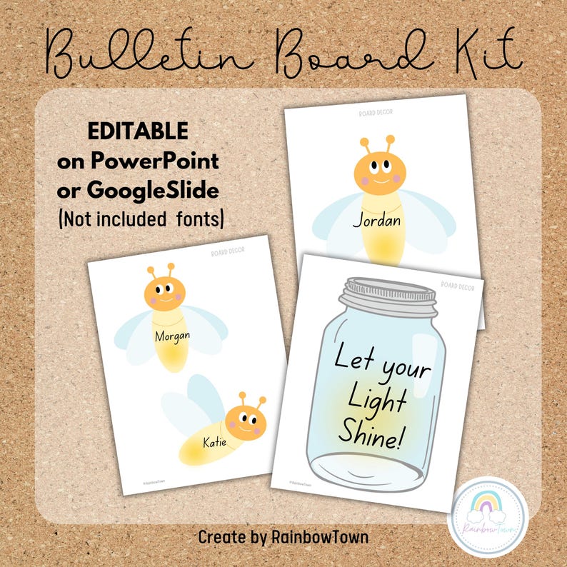 New Years Bulletin Board Kit Let Your Light Shin Christian Classroom ...
