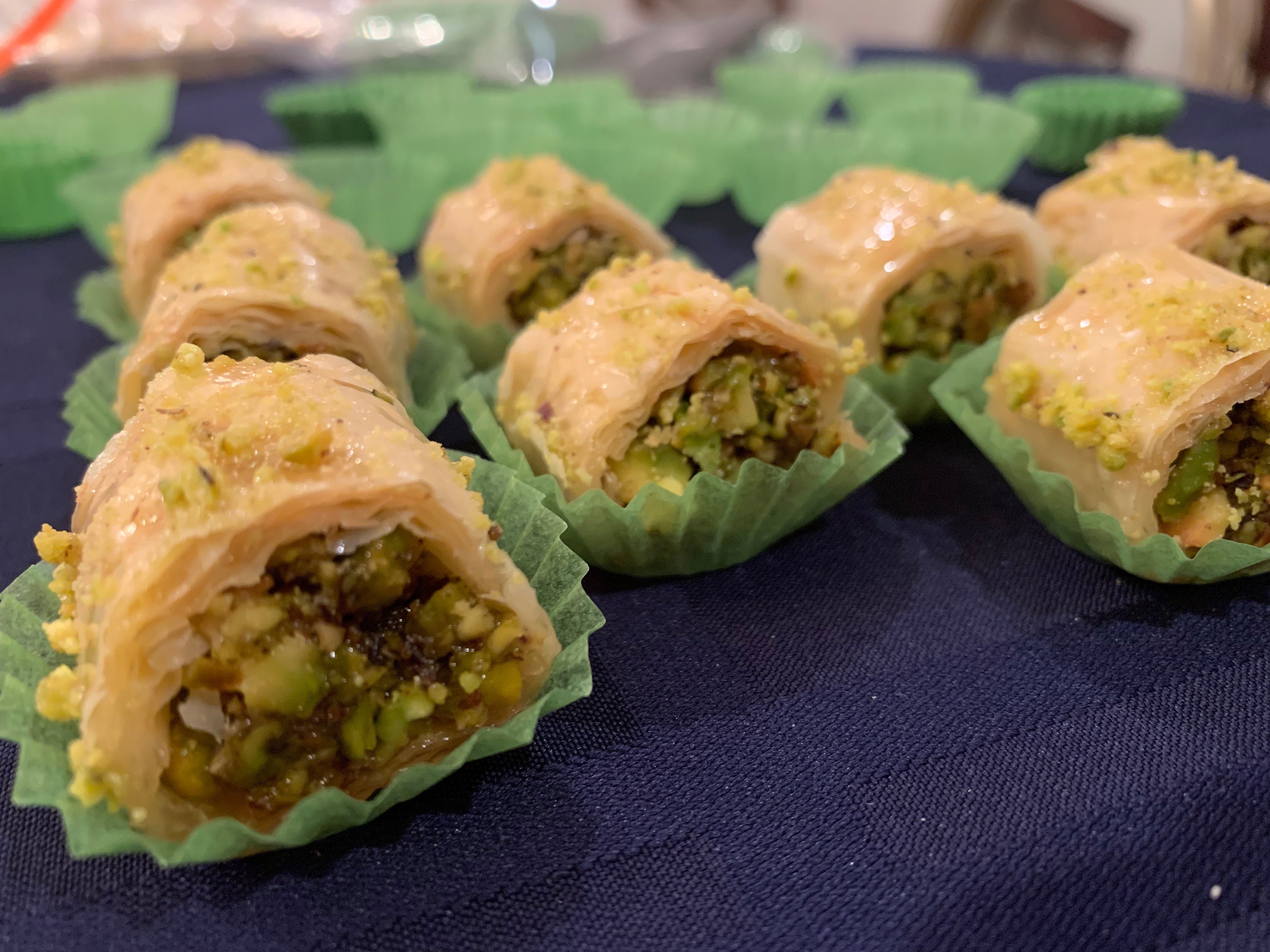 Pistachio Baklava - Desserts for Showers, Favors, & Weddings. - Etsy