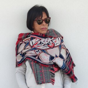 Luxury Hand Made Italian Designer Scarf - Etsy