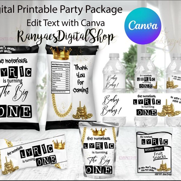 Notorious One Party Invitation - Etsy