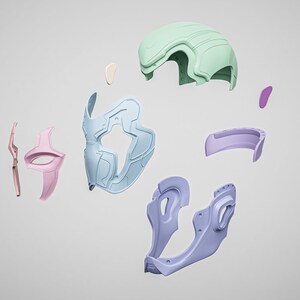 BB Helmet - 3D Printable STL Model (DIGITAL D0WNL0AD) - Etsy