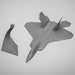 Minimalist F-22 Raptor 3D Printable STL Model DIGITAL DOWNLOAD - Etsy