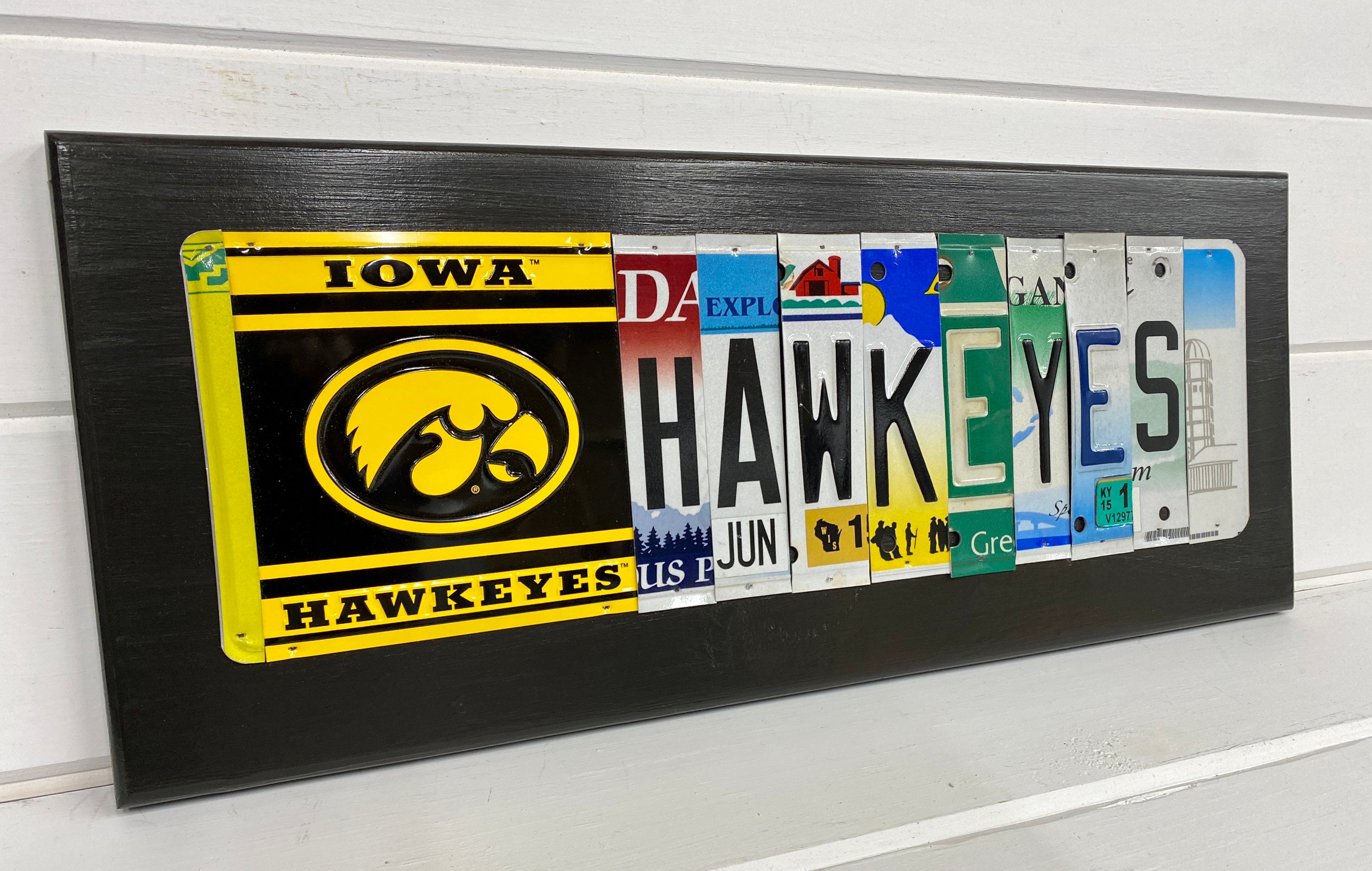 Custom University Sign With Logo License Plate Sign - Etsy