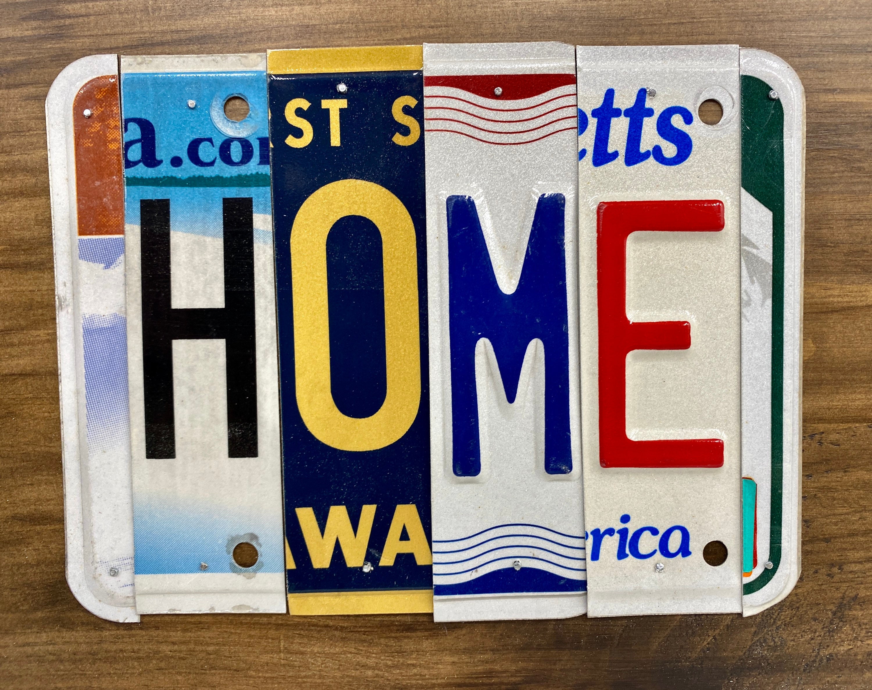 Custom Home Sign With State Map Housewarming Gift Hometown | Etsy