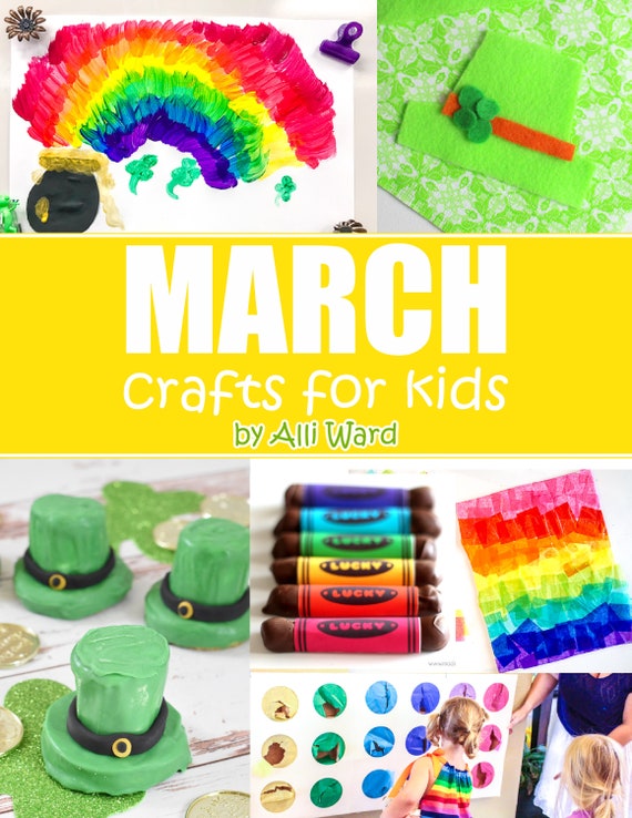March Crafts For Kids 14 Crafts and Printables | Etsy