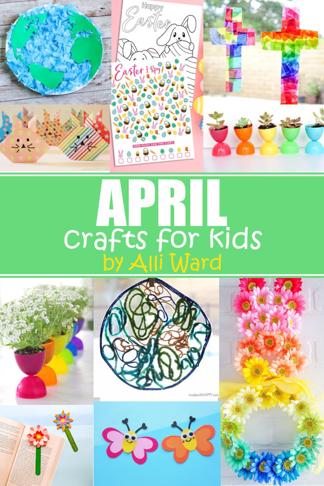 April Crafts for Kids - 21+ Crafts, Games and Coloring Pages - Etsy