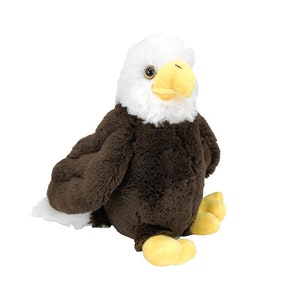 EAGLE | Stuffed or Unstuffed With Fiber Pack | Sew Free Plush | 8 ...