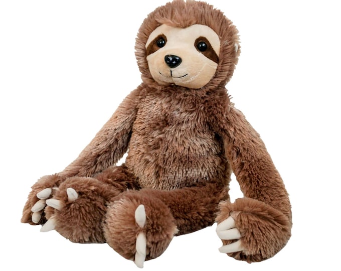 WEIGHTED SLOTH Stuffed Animal, 16 Plushie, Sensory Comfort Toy, Anxiety ...