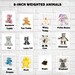 WEIGHTED STUFFED Animal, 8 Plushie, Sensory Comfort Toy, Anxiety ...