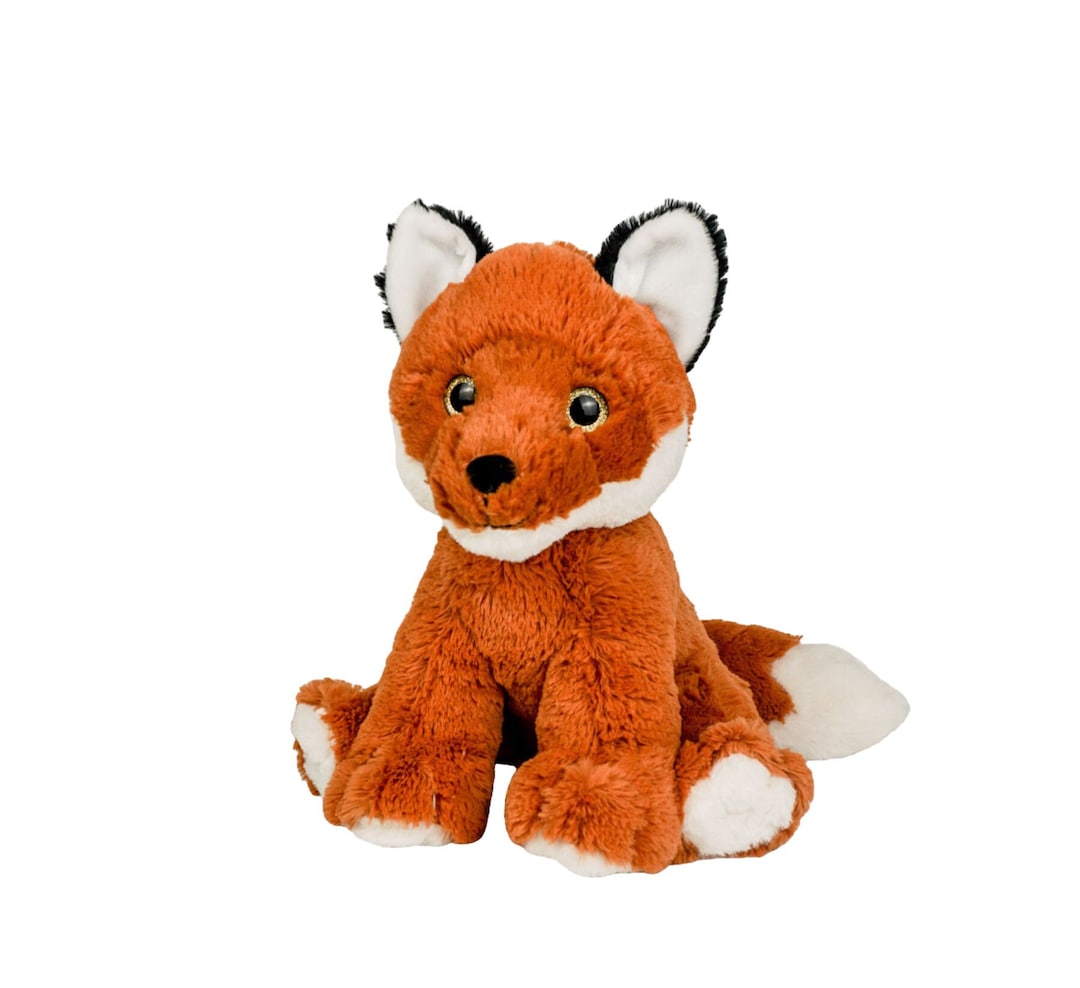 WEIGHTED FOX Stuffed Animal, 16" Plushie, Sensory Comfort Toy, Anxiety ...