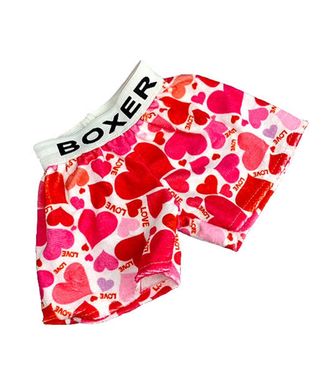 LOVE Boxers Stuffed Animal Outfit | Fits BAB & 14 to 16 Inch Plush ...