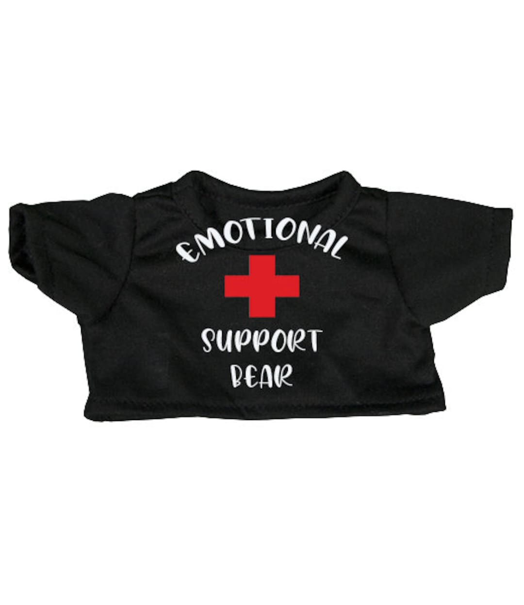 EMOTIONAL SUPPORT Bear T-shirt | Fits BAB & 14 to 16 Inch Stuffed ...