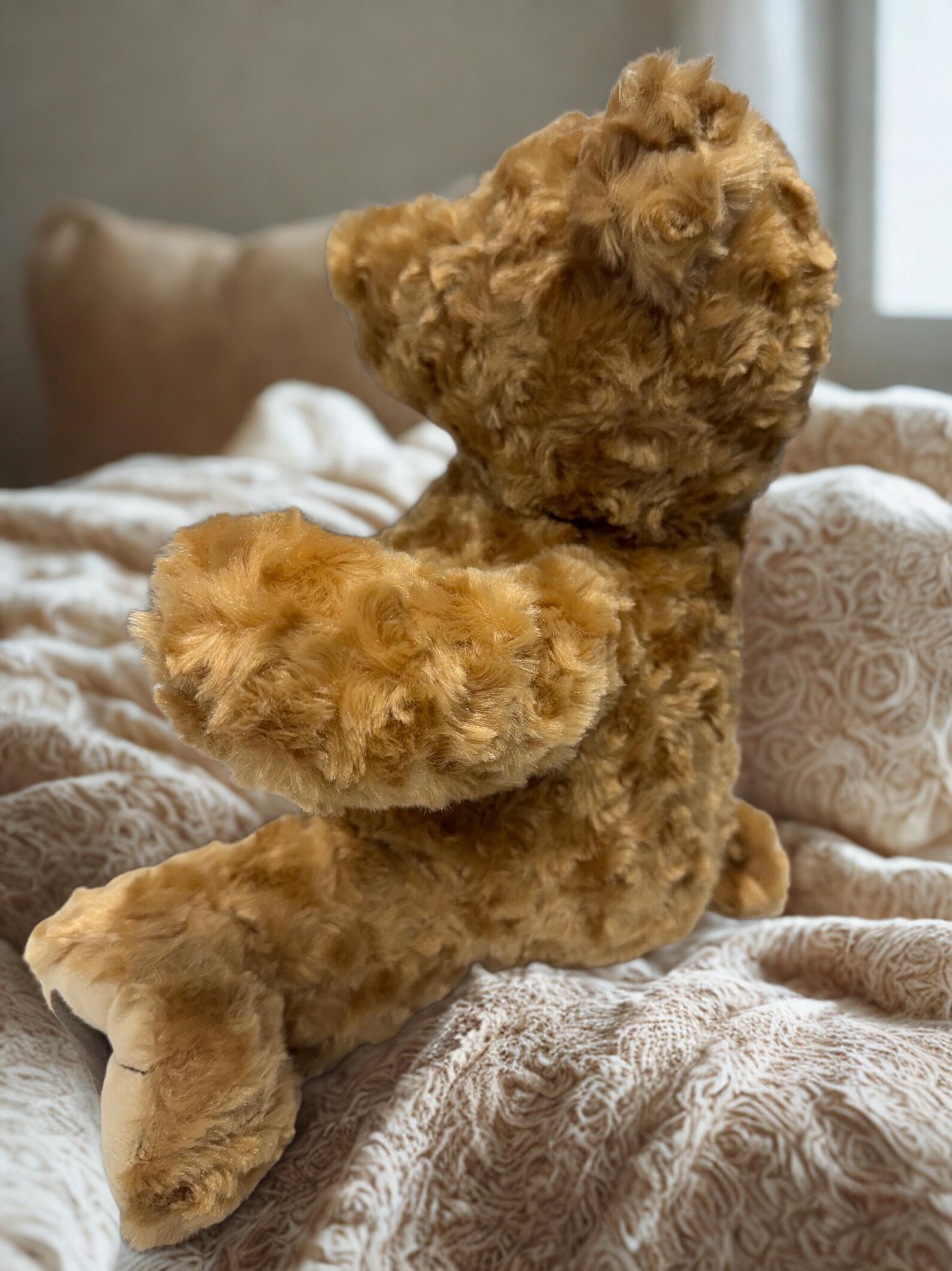 TWIST TEDDY Stuffed Animal, 16" Plushie, Make Your Own Stuffie, Soft ...