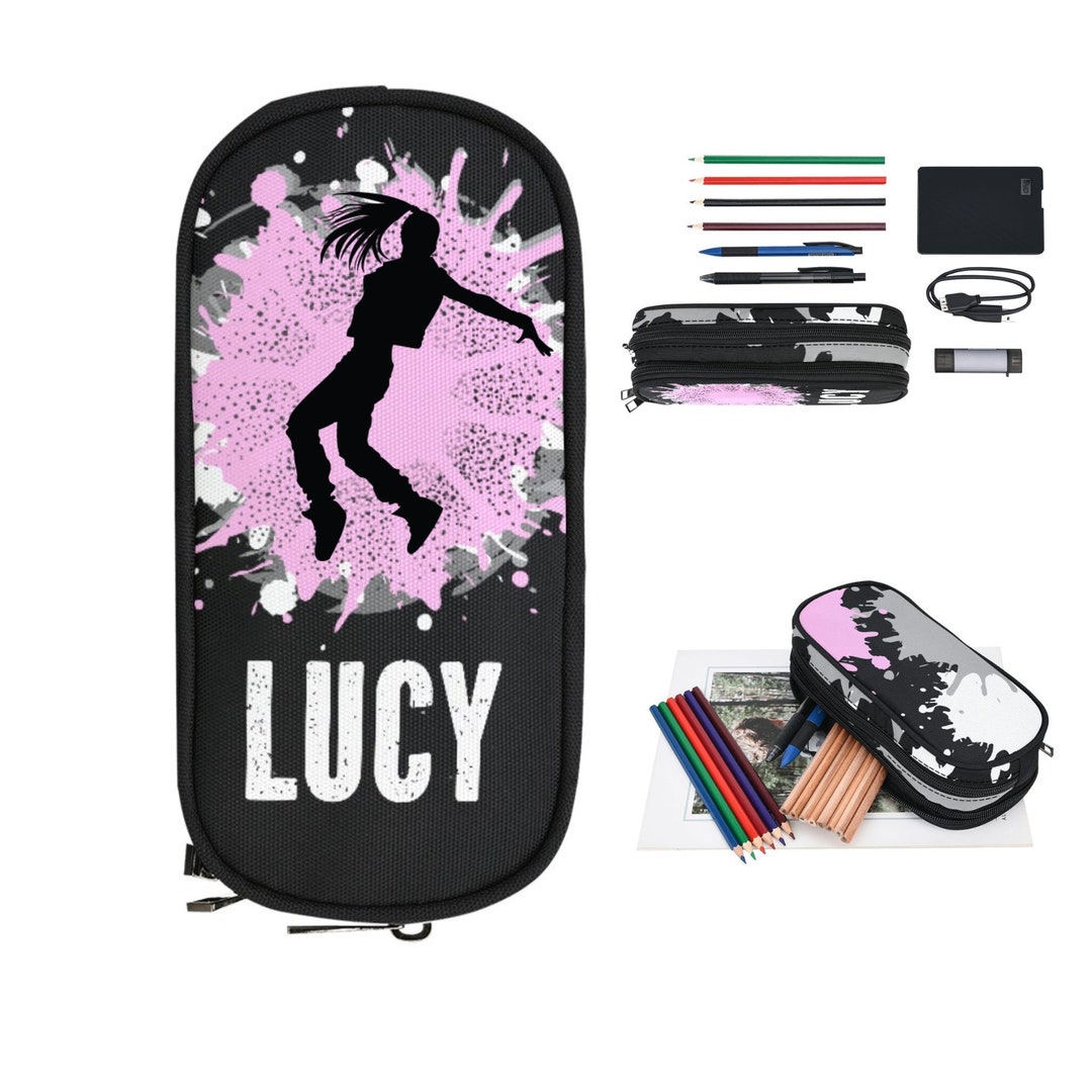 Customized Dance Pencilcase for Girls, Personalized Stationery for ...
