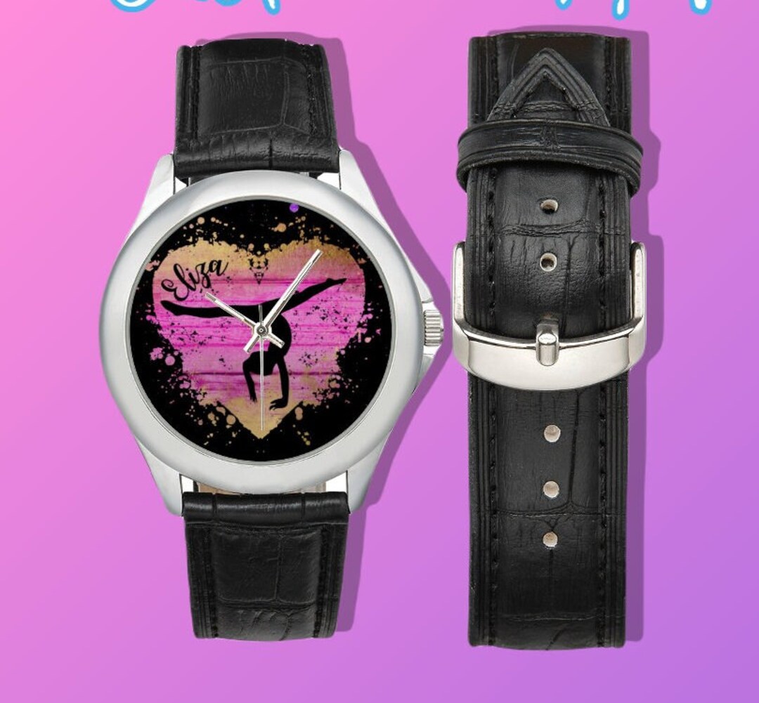 Gymnastics Watch Fully Personalized With Name, Gymnast Watch for ...