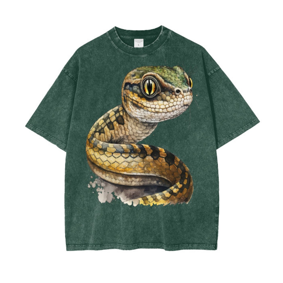Oversized Snake Shirt for Men Snake Tshirts Reptile Tshirt - Etsy