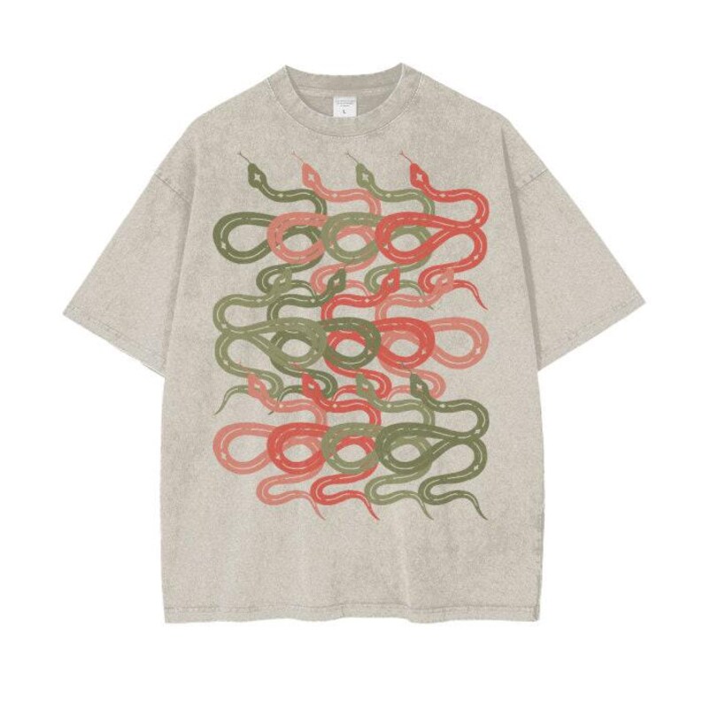 Men's Abstract Snake Shirt, Mens Snake Oversized Tshirt, - Etsy
