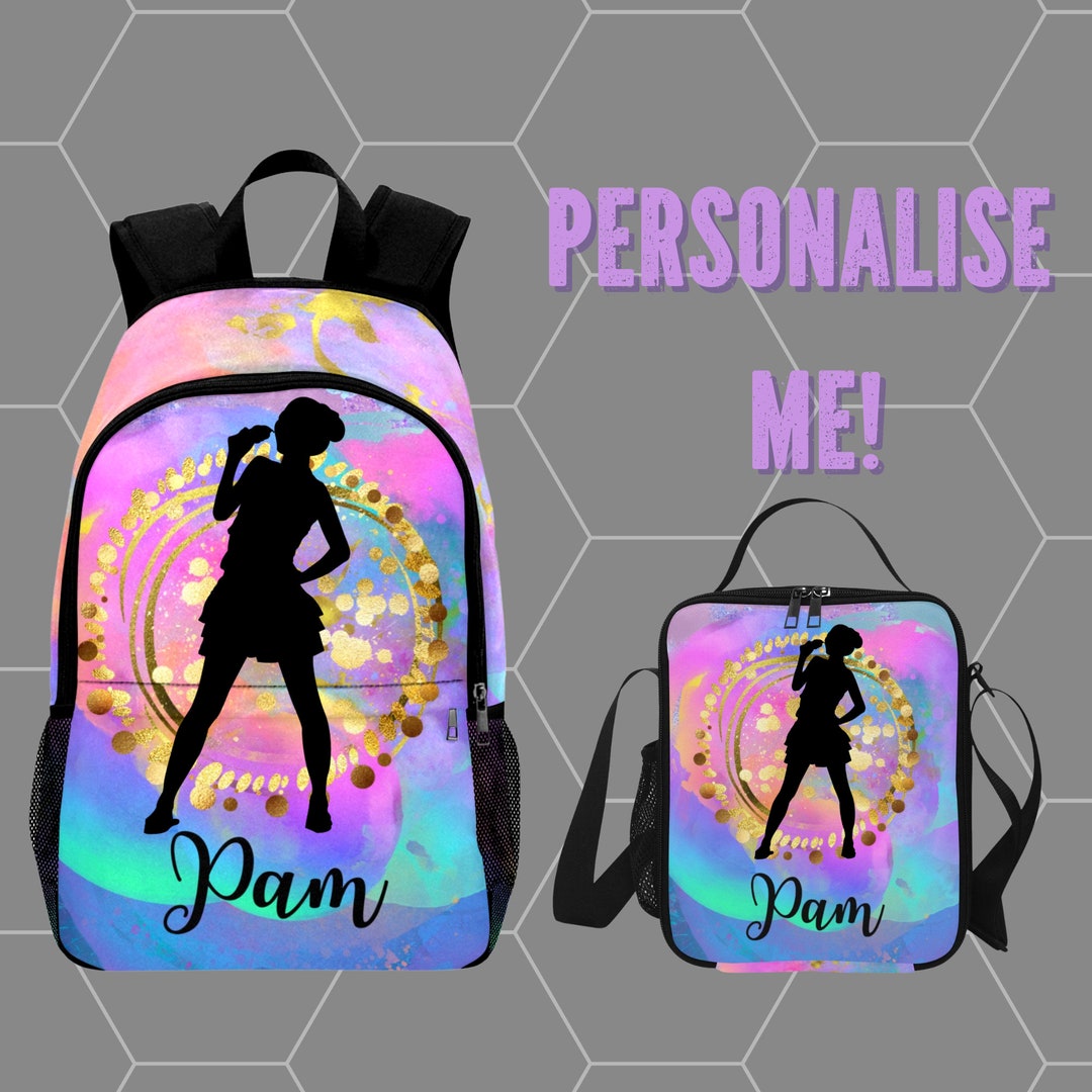 Personalized Girls Singer Backpack Kids Customized Singing Bag Gift for ...