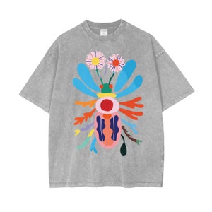 Insect Shirt in Oversized Style, Bug Tshirt, Insect Shirts for ...