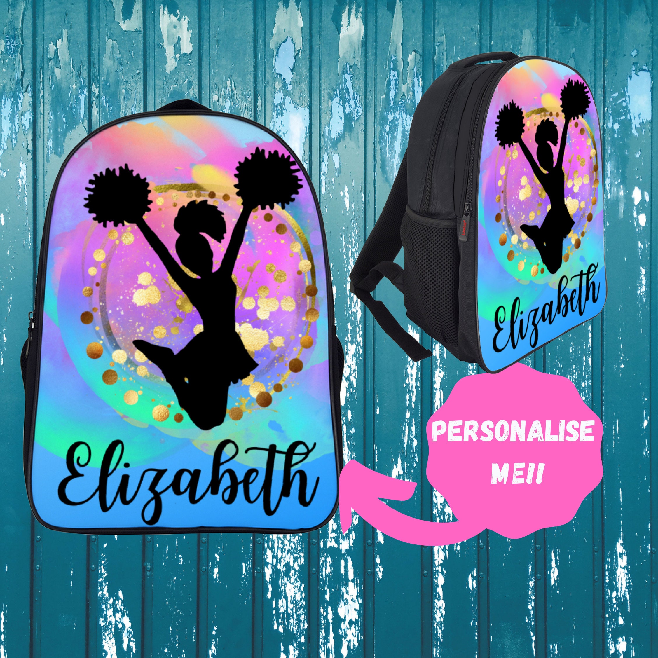 Personalized Cheerleaders Backpack for Girls Custom | Etsy
