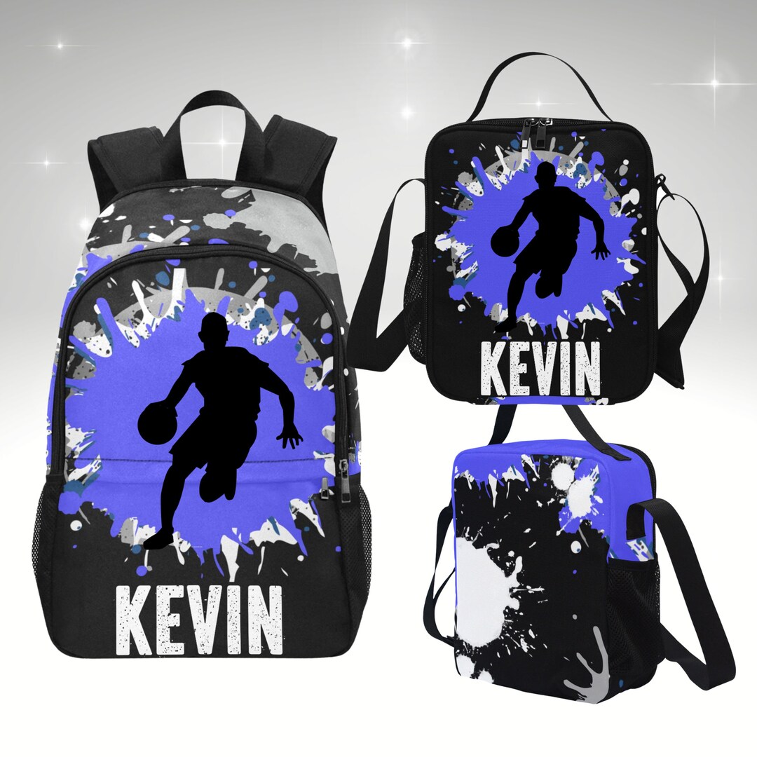 Boys Backpack for Basketball Kids, Personalized Basketball Backpack and ...