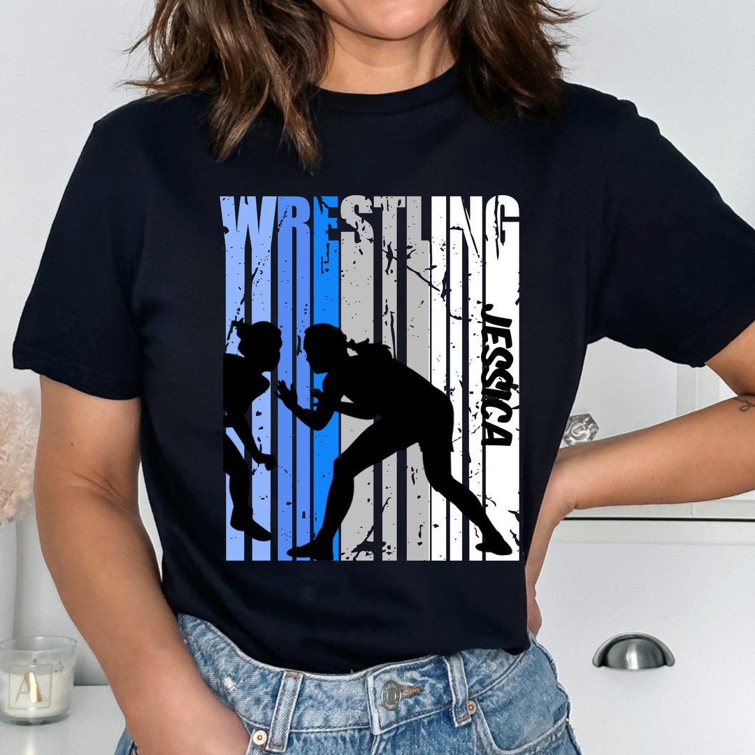 Personalized Wrestling Shirts, Gifts for Girl Wrestlers, Customized T ...